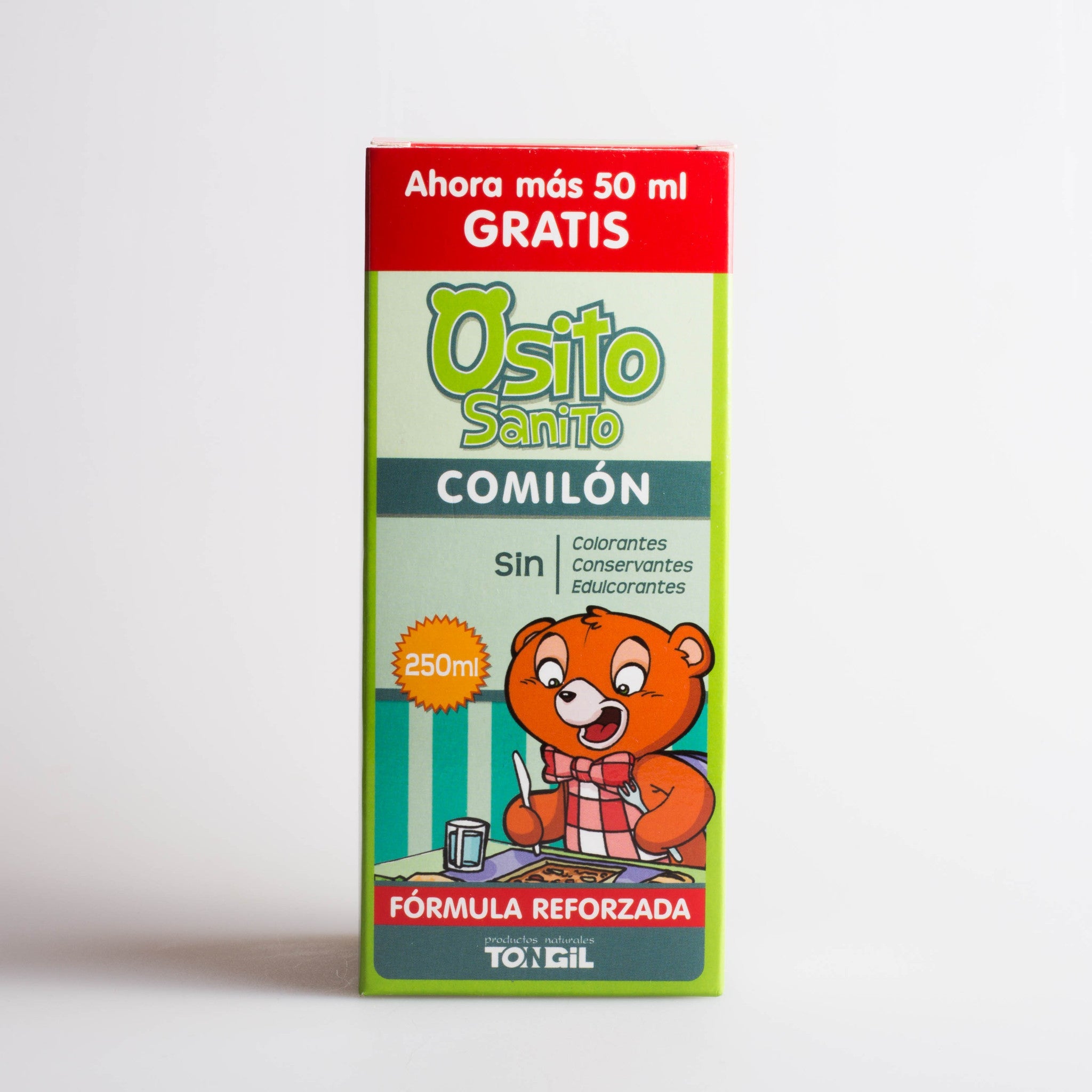 Jarabe Osito sanito comilón 250ML - Tongil – MíaNatur.es